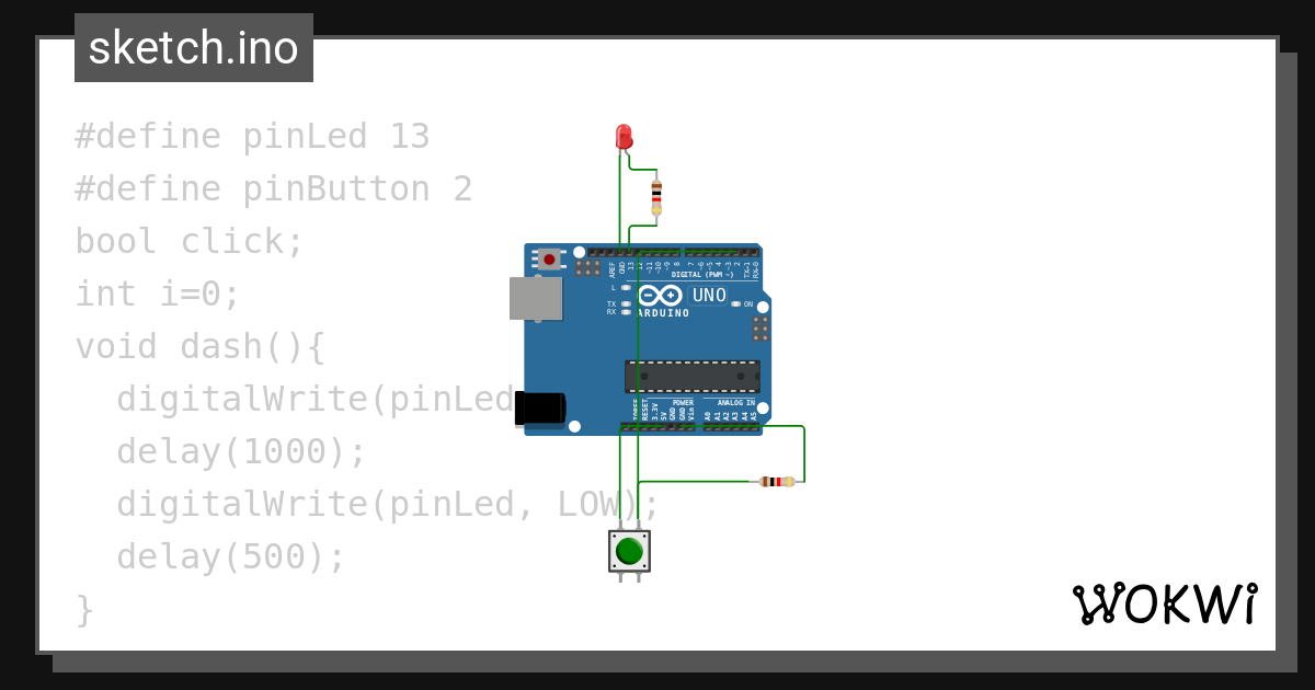 Diod Wokwi Esp32 Stm32 Arduino Simulator