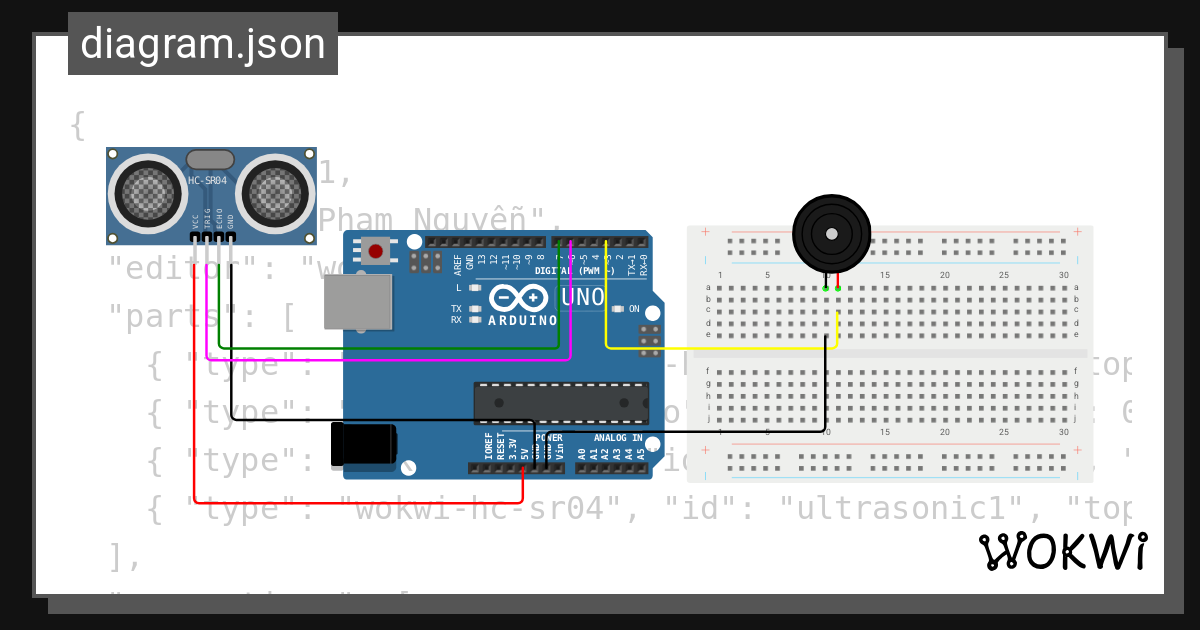 Hcsr04buzzer5200092 Wokwi Esp32 Stm32 Arduino Simulator