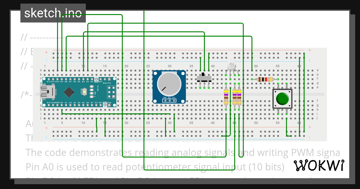 Lab 4 Wokwi Esp32 Stm32 Arduino Simulator 6149