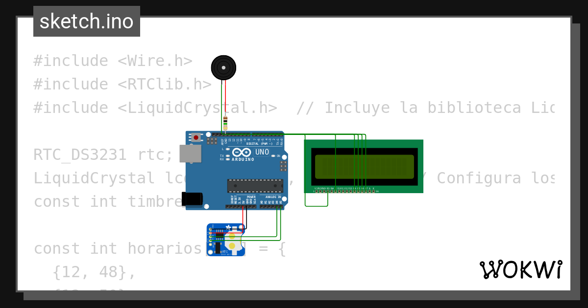 Timbre Arduino Wokwi Esp32 Stm32 Arduino Simulator 8442
