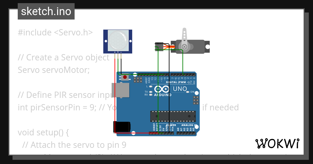 pir - Wokwi ESP32, STM32, Arduino Simulator
