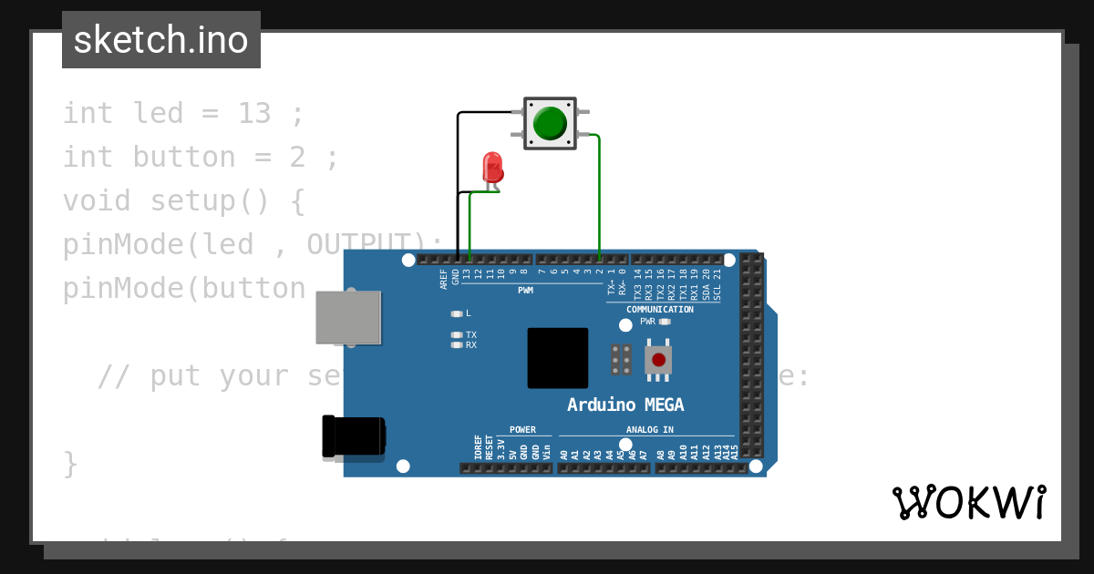 Progect 2 Wokwi Esp32 Stm32 Arduino Simulator 9868