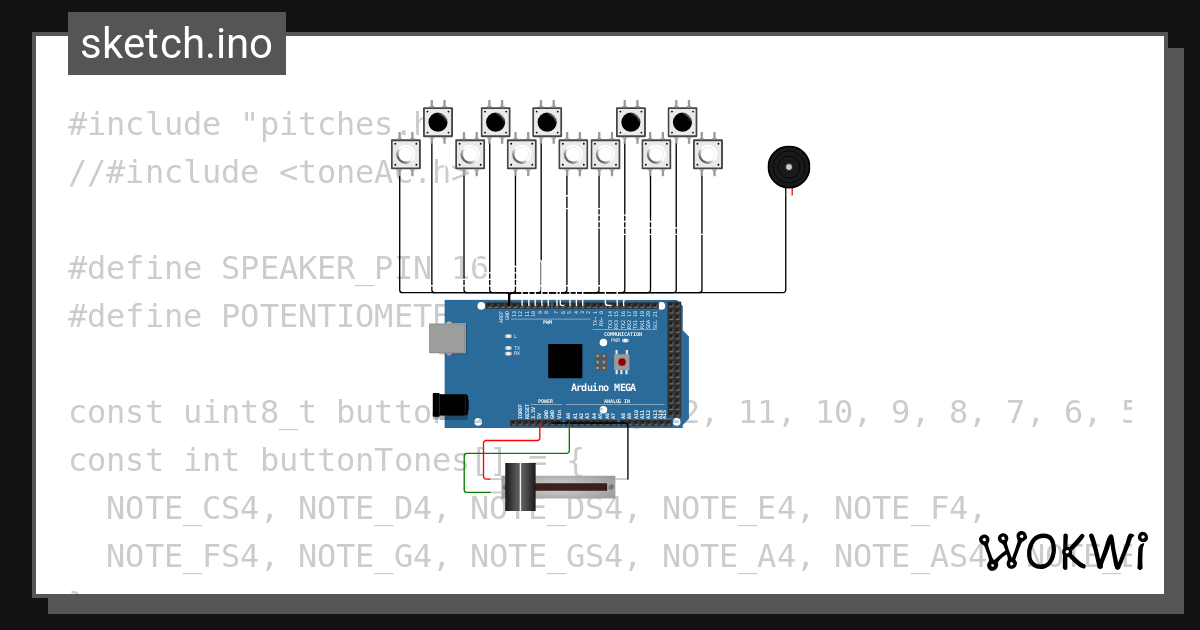 Pitch Amplifier Wokwi Esp32 Stm32 Arduino Simulator 6465