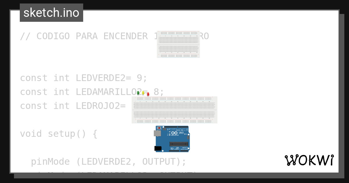 Semáforo 1c Wokwi Esp32 Stm32 Arduino Simulator