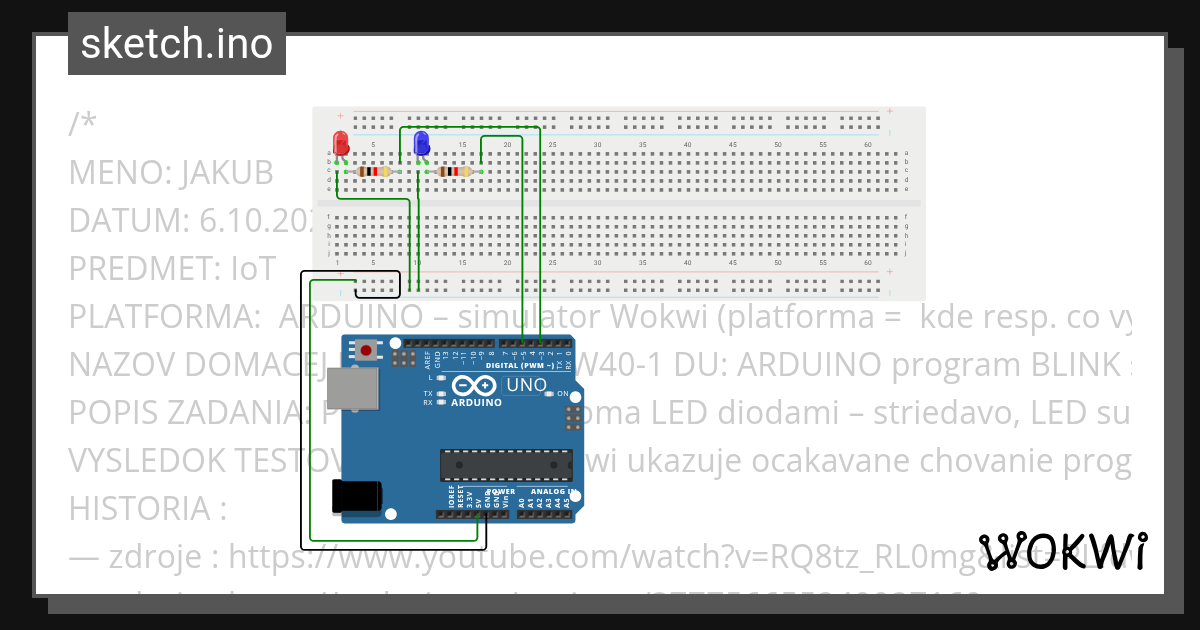 Wokwi - Online ESP32, STM32, Arduino Simulator