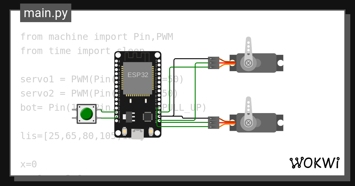 M2 Wokwi Esp32 Stm32 Arduino Simulator 