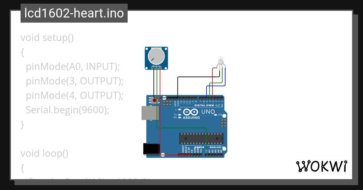 Potenciometer Cervena Zelena Wokwi Esp32 Stm32 Arduino Simulator 7537