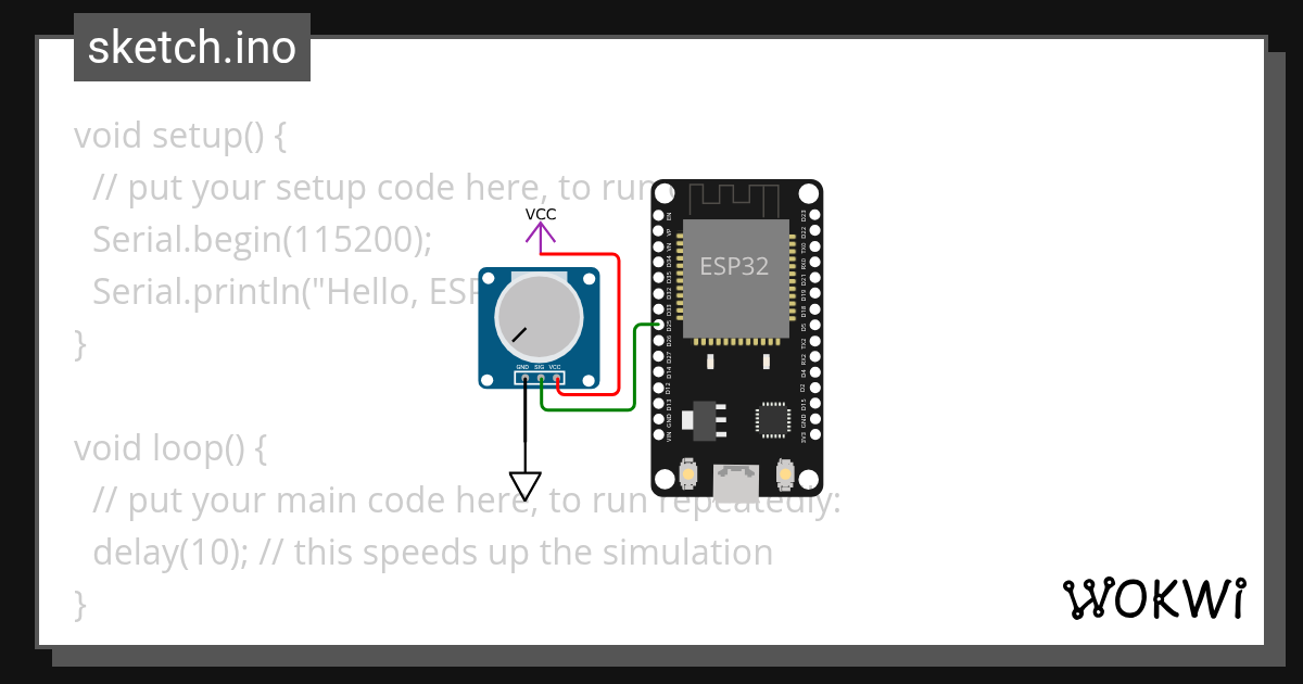 EX ESP32 - Wokwi ESP32, STM32, Arduino Simulator