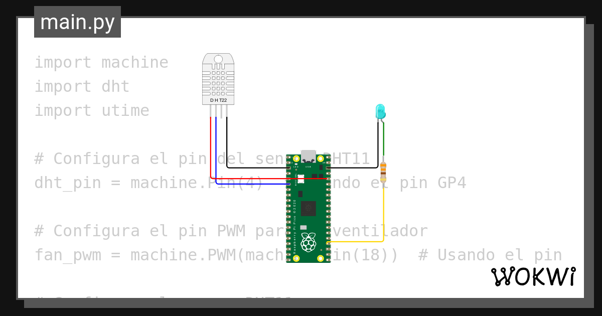 Sensor Temp Pwm Wokwi Esp32 Stm32 Arduino Simulator