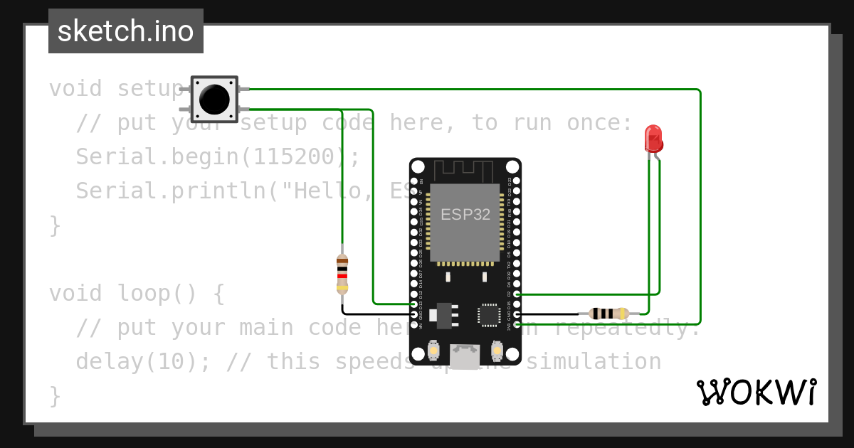 Wokwi Online Esp32 Stm32 Arduino Simulator 