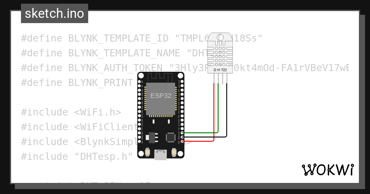 Dht22 Ayu Wokwi Esp32 Stm32 Arduino Simulator