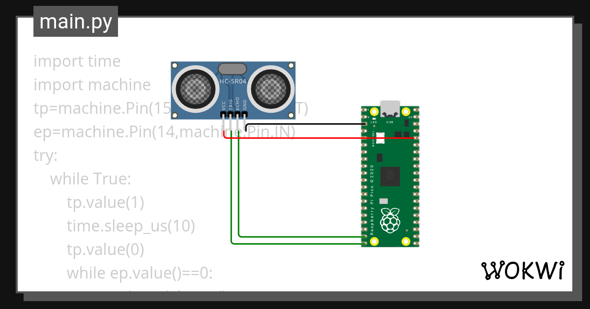 Hc Sr Wokwi Esp32 Stm32 Arduino Simulator