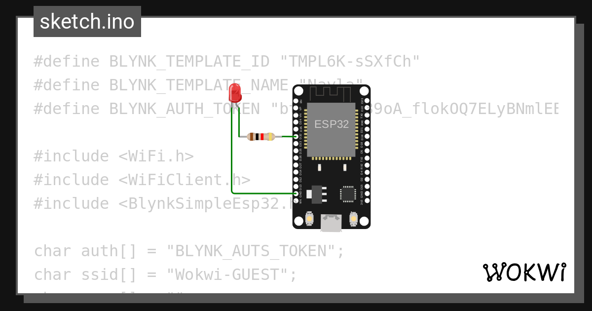Nayla Wokwi Esp32 Stm32 Arduino Simulator