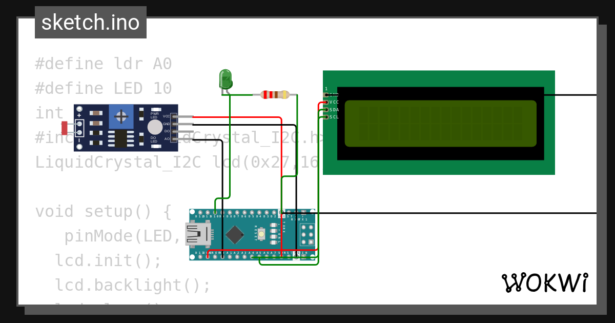Lcd With Ldr By Belal Wokwi Esp32 Stm32 Arduino Simulator 1629