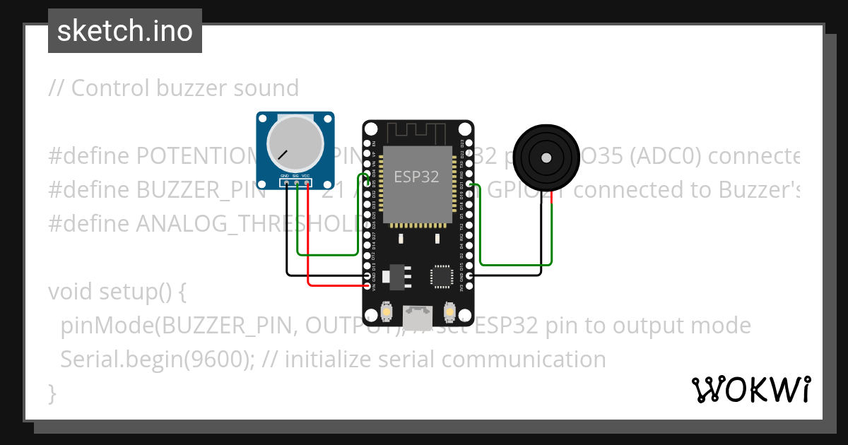 potentiometer_buzzer - Wokwi ESP32, STM32, Arduino Simulator potentiometer_buzzer - Wokwi ESP32, STM32, Arduino Simulator