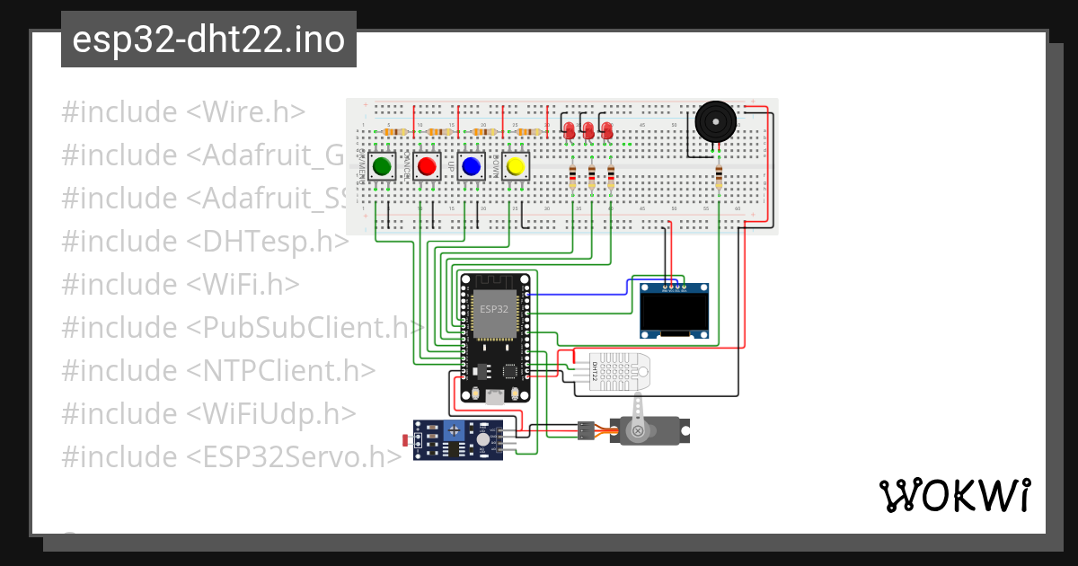 IoT - Wokwi ESP32, STM32, Arduino Simulator