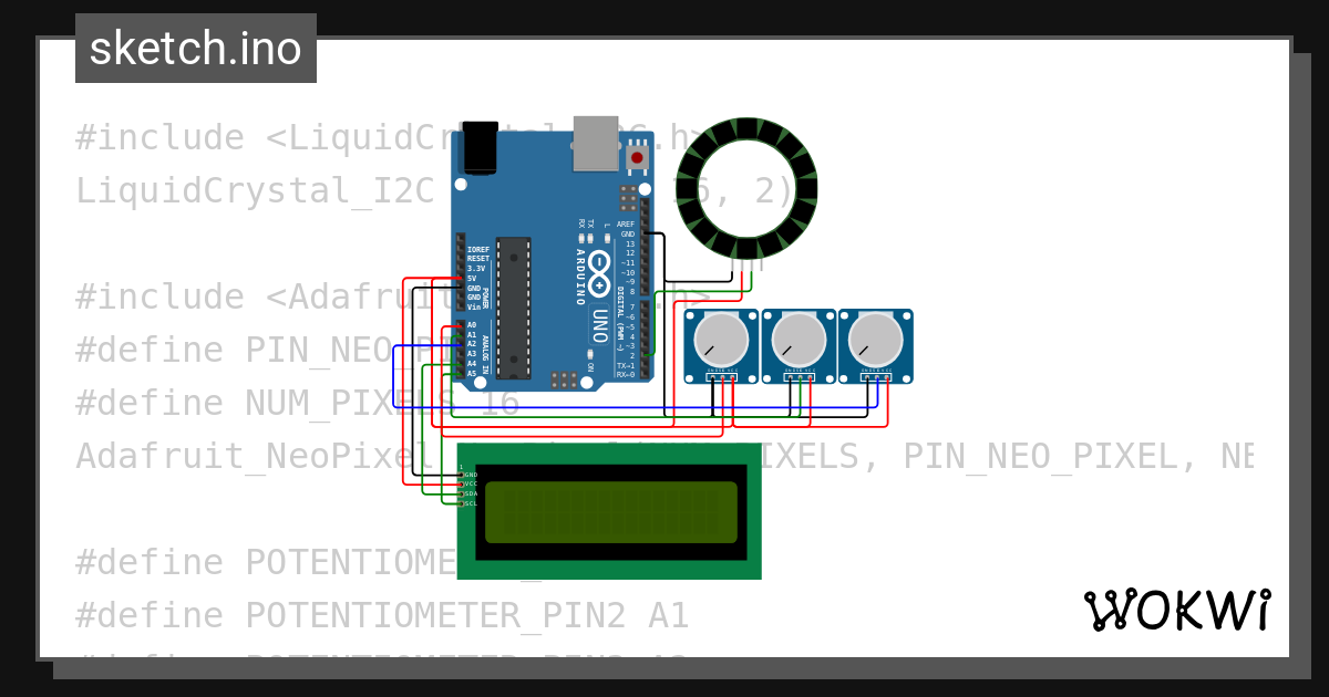 Neopixel Wokwi Esp32 Stm32 Arduino Simulator 3363