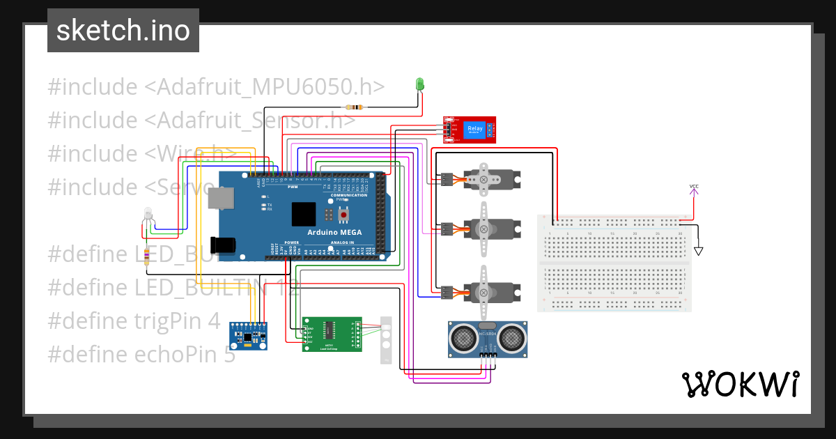 mega test - Wokwi ESP32, STM32, Arduino Simulator