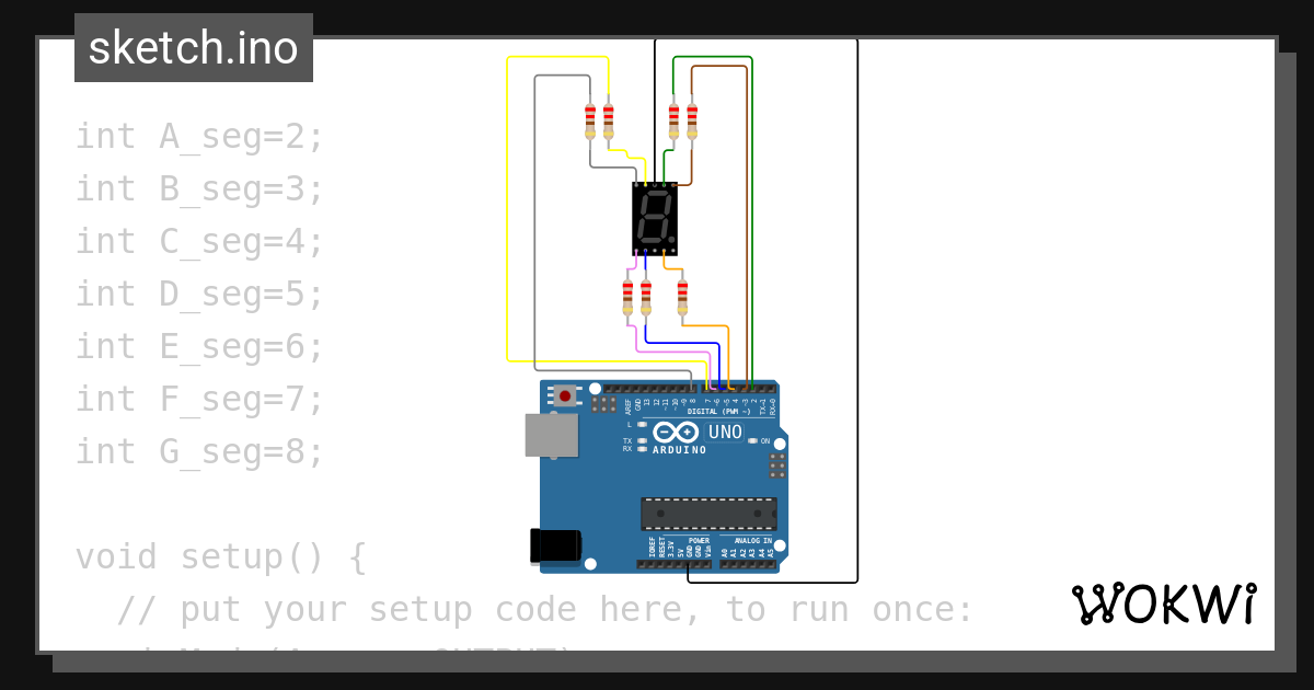 Sevensegmentdisplay Copy Wokwi Esp32 Stm32 Arduino Simulator