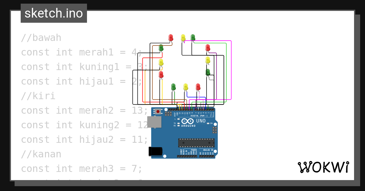 Muhammad Ihsan 2209106099 Posttest 2 Wokwi Wokwi Esp32 Stm32 Arduino Simulator