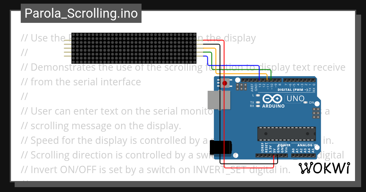 Mensajematrix Wokwi Esp32 Stm32 Arduino Simulator 7667