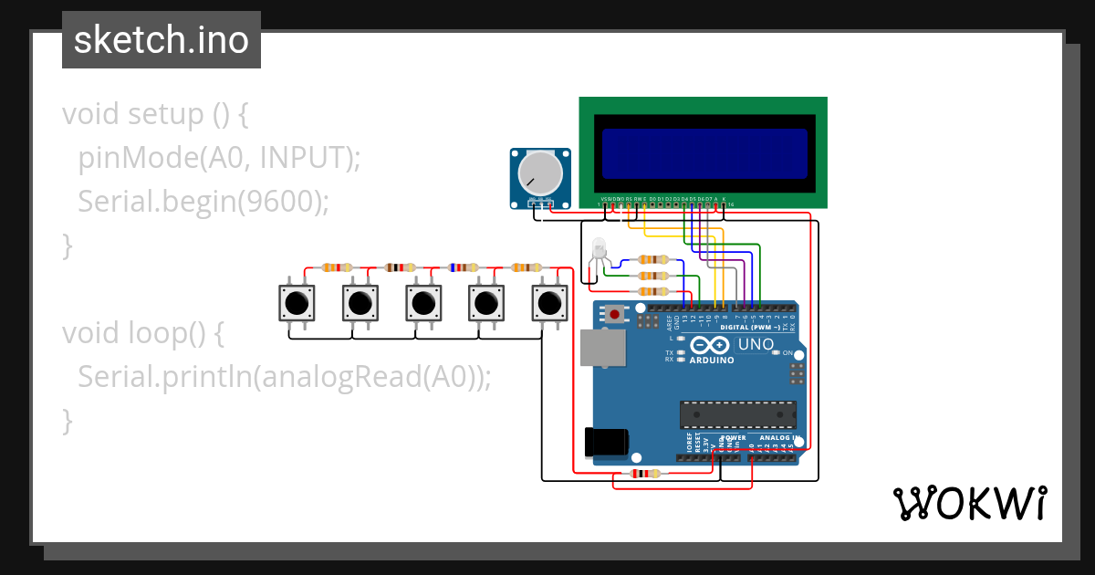 Display Shield Wokwi Esp32 Stm32 Arduino Simulator 