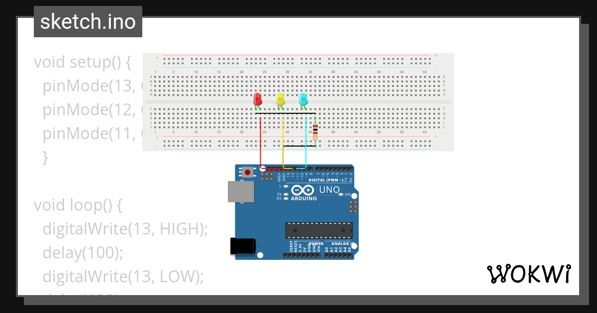 3 Resistor Wokwi Esp32 Stm32 Arduino Simulator 1018