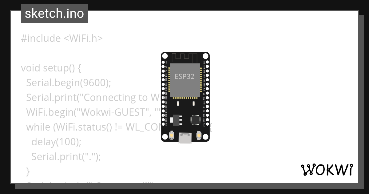 Esp32 Wed Server Wokwi Esp32 Stm32 Arduino Simulator 