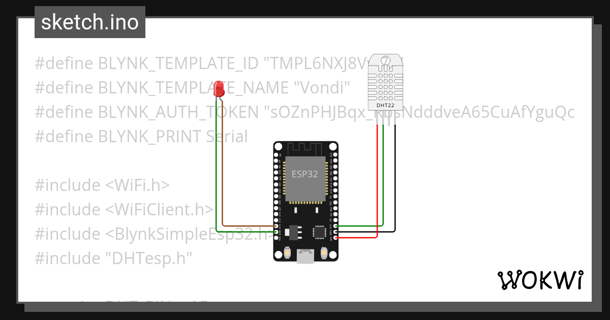 Mini projek 3 - Wokwi ESP32, STM32, Arduino Simulator