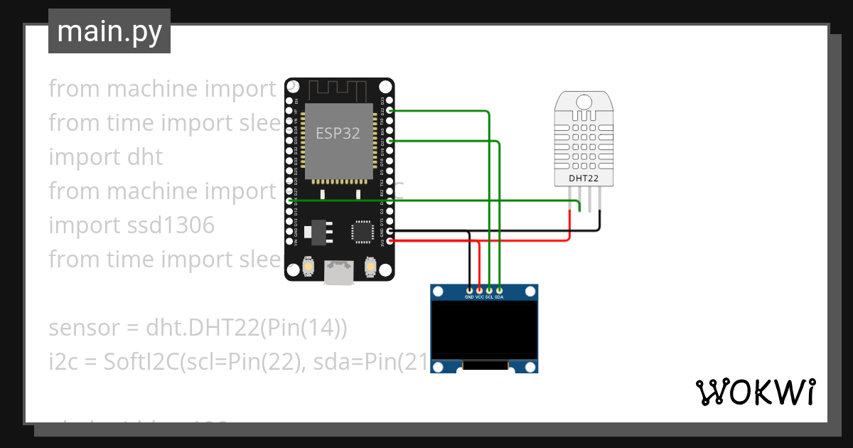 Dth22oled Wokwi Esp32 Stm32 Arduino Simulator 7222