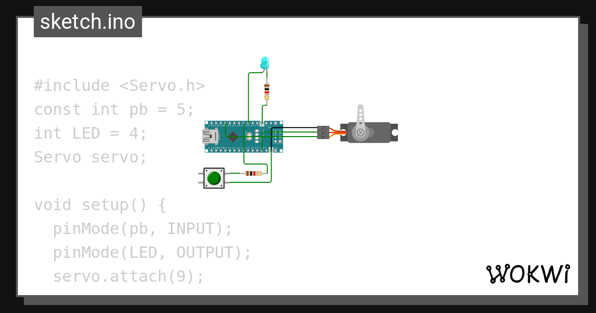Servo Tugas Buk Minsa Wokwi Esp32 Stm32 Arduino Simulator 2114