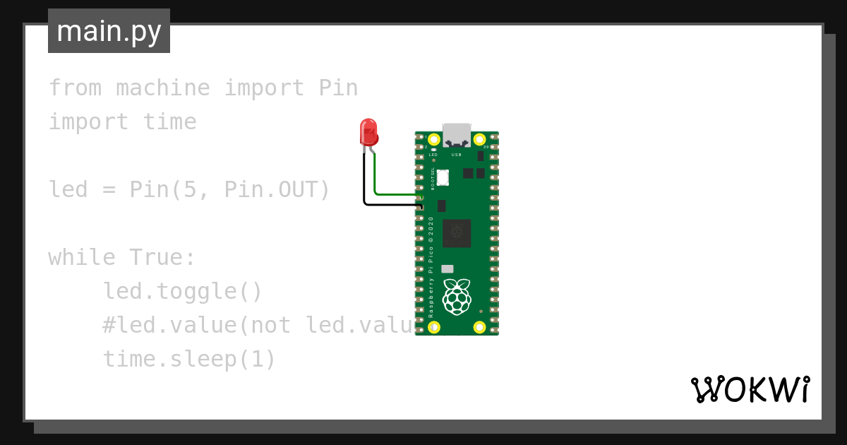 Ledblink Wokwi Esp32 Stm32 Arduino Simulator
