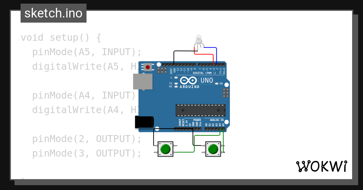 Rgb Dioda Wokwi Esp32 Stm32 Arduino Simulator 1323