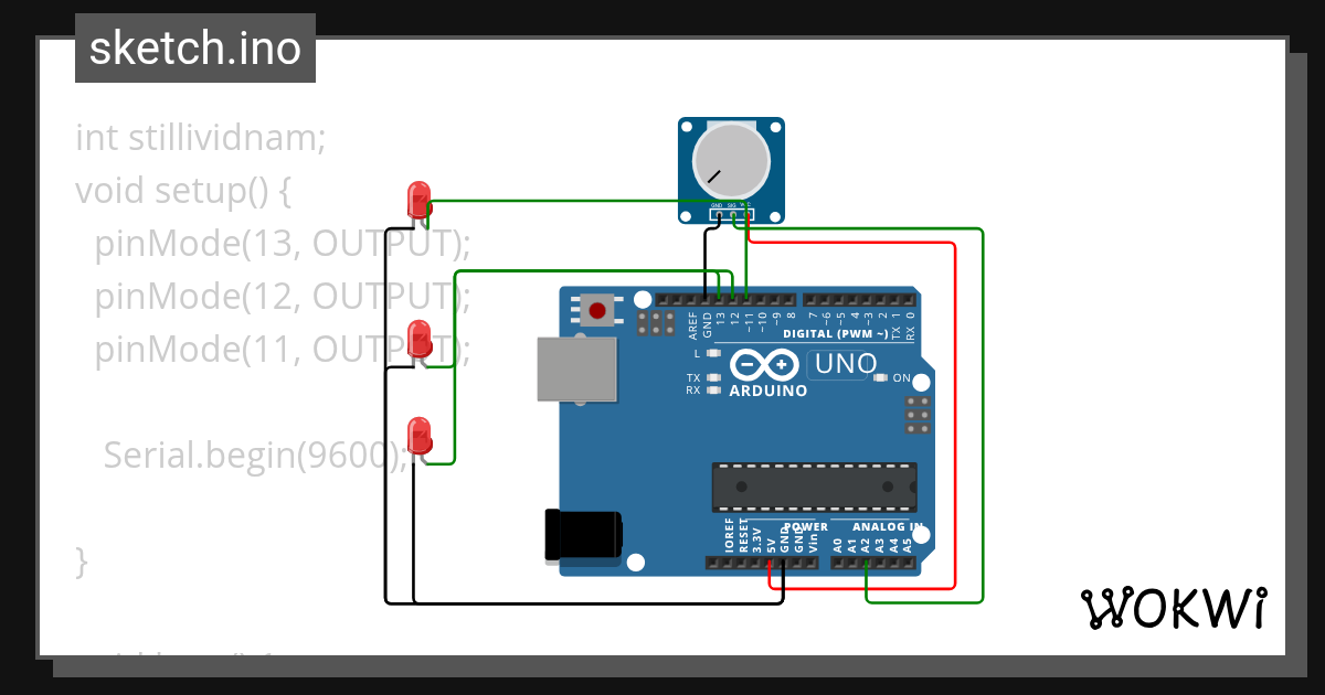 Stilli LED 1 - Wokwi ESP32, STM32, Arduino Simulator Stilli LED 1 - Wokwi ESP32, STM32, Arduino Simulator