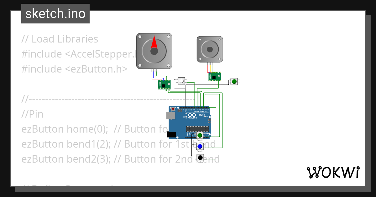 2_Motor_Test - Wokwi ESP32, STM32, Arduino Simulator