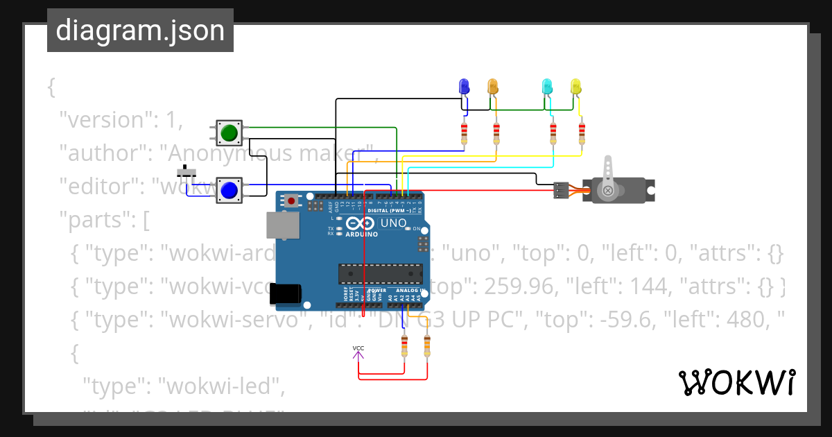 Dual Control 10.7 - Wokwi ESP32, STM32, Arduino Simulator