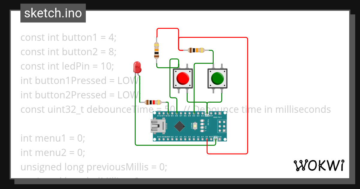 Nano Led Wokwi Esp32 Stm32 Arduino Simulator 6792