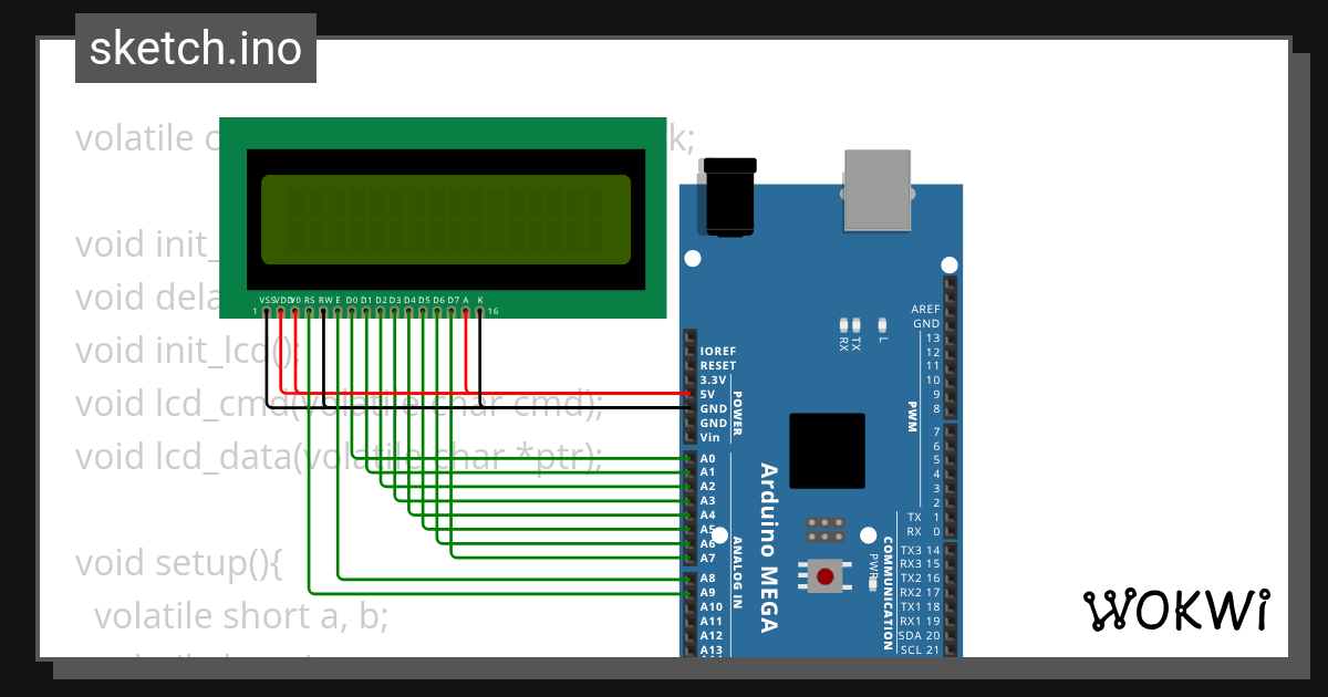 08 - Lcd Display Programming Copy - Wokwi ESP32, STM32, Arduino Simulator