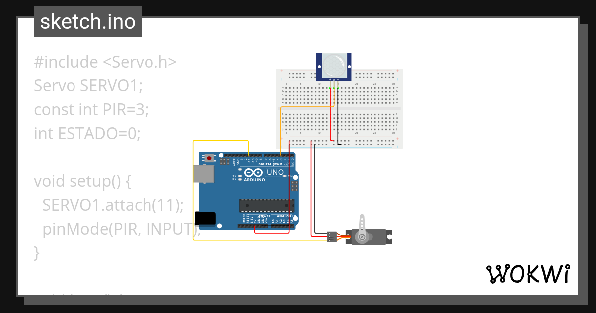 servo motor full hd - Wokwi ESP32, STM32, Arduino Simulator