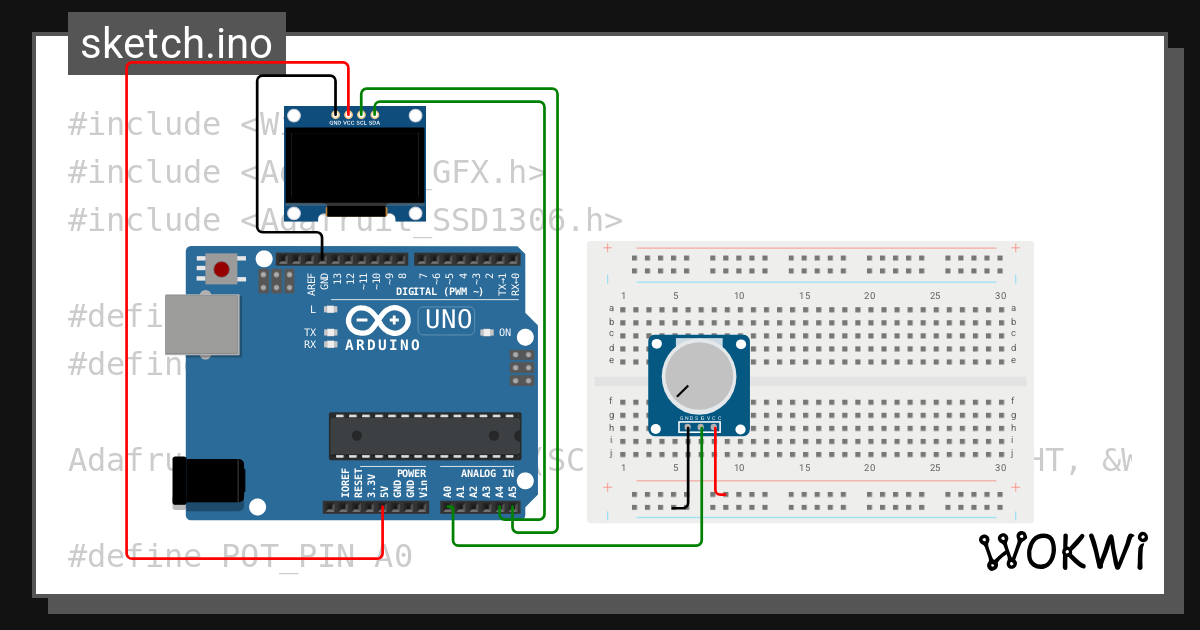 ЛР5 Завдання 5 Wokwi Esp32 Stm32 Arduino Simulator