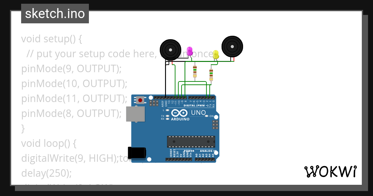 job 1 Buser - Wokwi ESP32, STM32, Arduino Simulator
