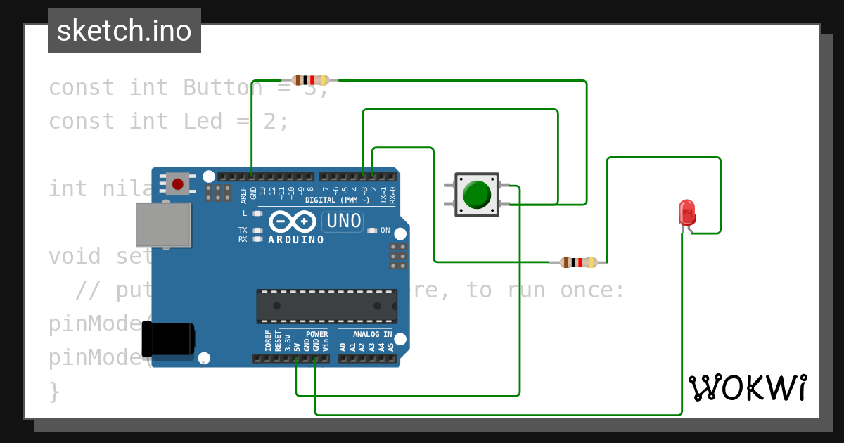 Project Pushbutton Wokwi Esp32 Stm32 Arduino Simulator 0910