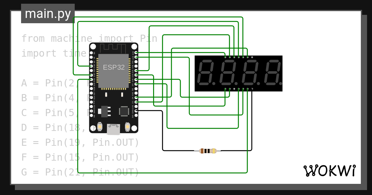 作业 Wokwi Esp32 Stm32 Arduino Simulator 8087