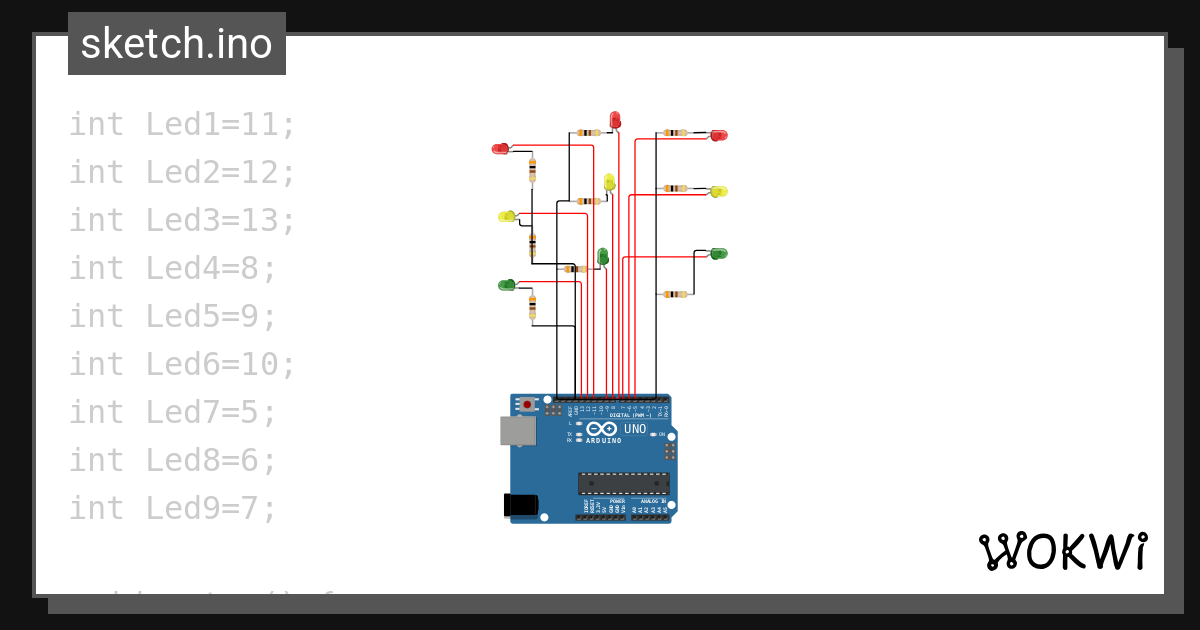 Nana Traffic Light Copy New Copy 2 Wokwi Esp32 Stm32 Arduino Simulator 