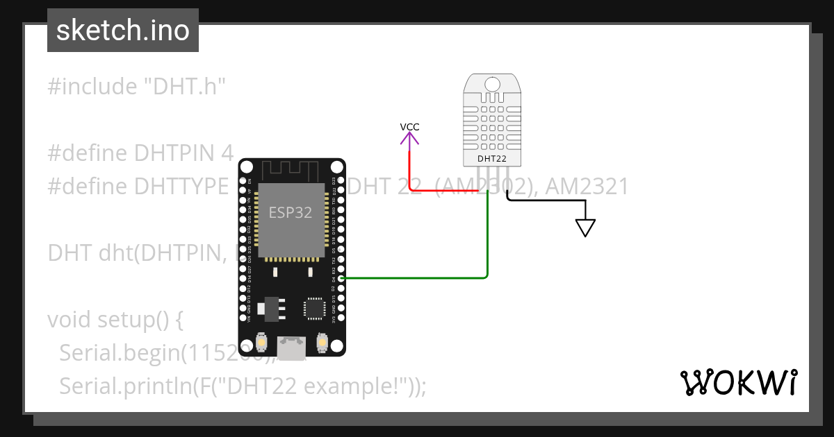 Dht Sensor Wokwi Esp32 Stm32 Arduino Simulator