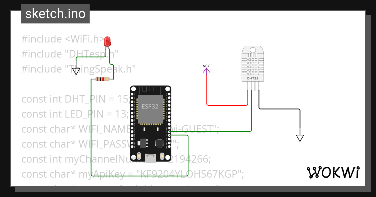 Thingspeak Wokwi Esp32 Stm32 Arduino Simulator 2479