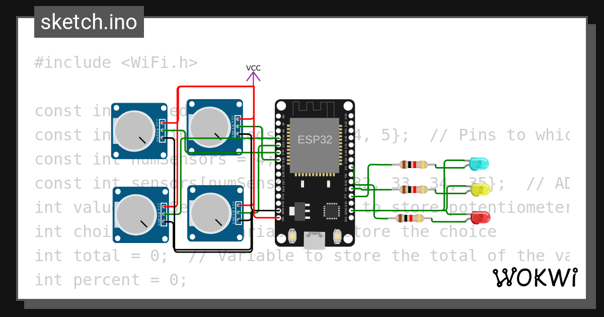 4 Rain Sensor Copy Wokwi Esp32 Stm32 Arduino Simulator