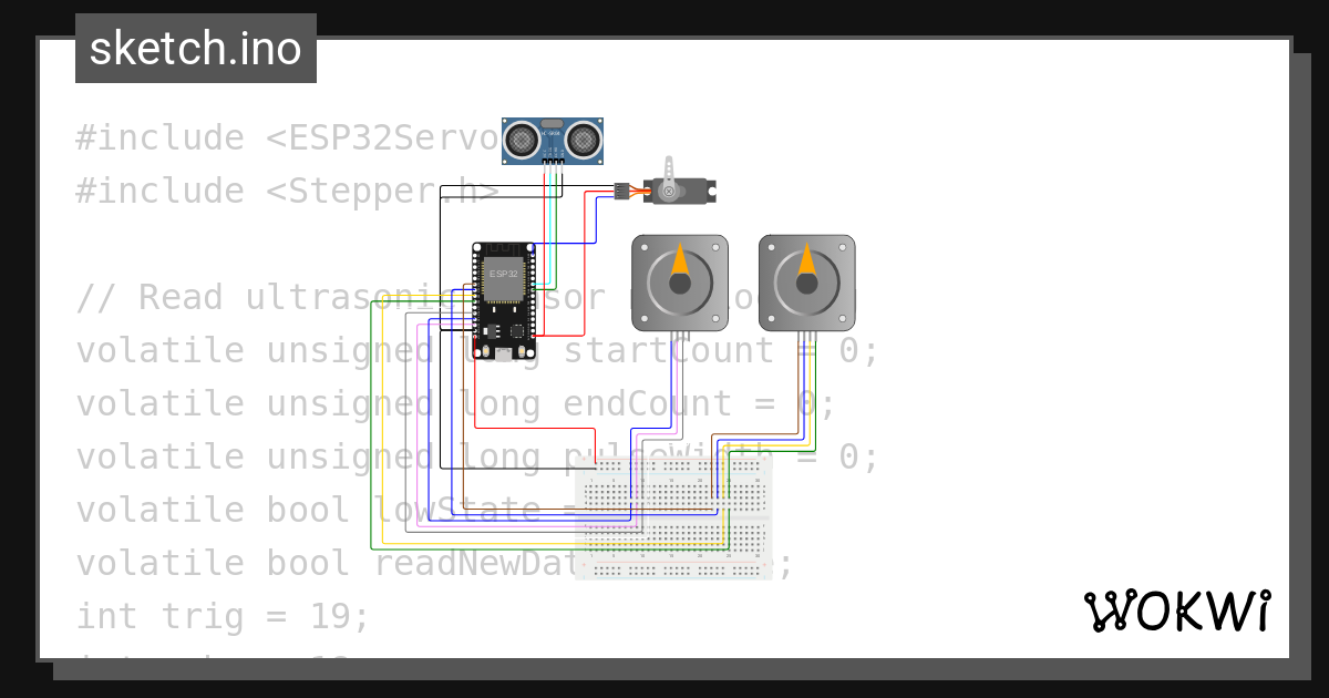 Kontrol Servo Stepper Parallel Wokwi Esp32 Stm32 Arduino Simulator 2231