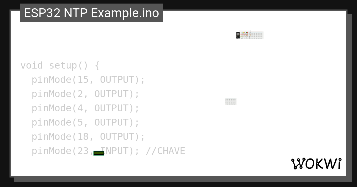 Ledchave Wokwi Esp32 Stm32 Arduino Simulator 