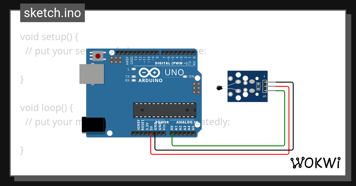 Teste NTC - Wokwi ESP32, STM32, Arduino Simulator Teste NTC - Wokwi ESP32, STM32, Arduino Simulator